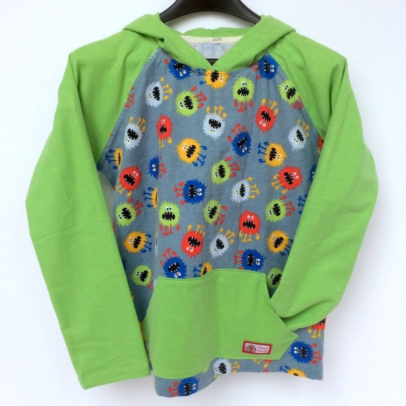 Flannel Monster | Shirts & Tops | Monsters Fldie Flannel Hoodie | Poshmark